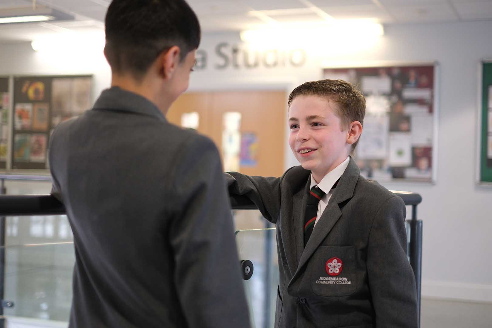 New Year 7 Students - Judgemeadow Community College